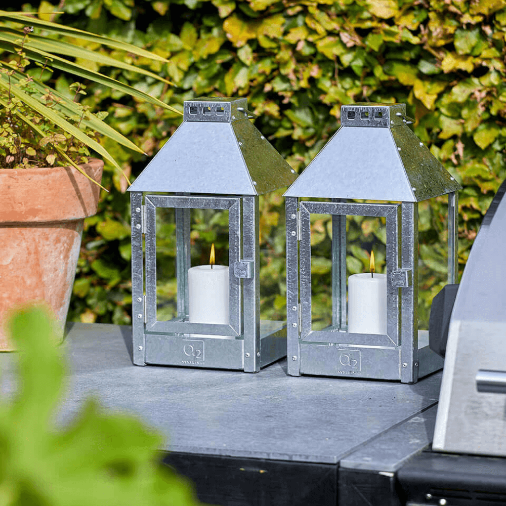 A2 Living lanterne mini galvaniseret højde 33,5 cm udendørs - A2 Living ...