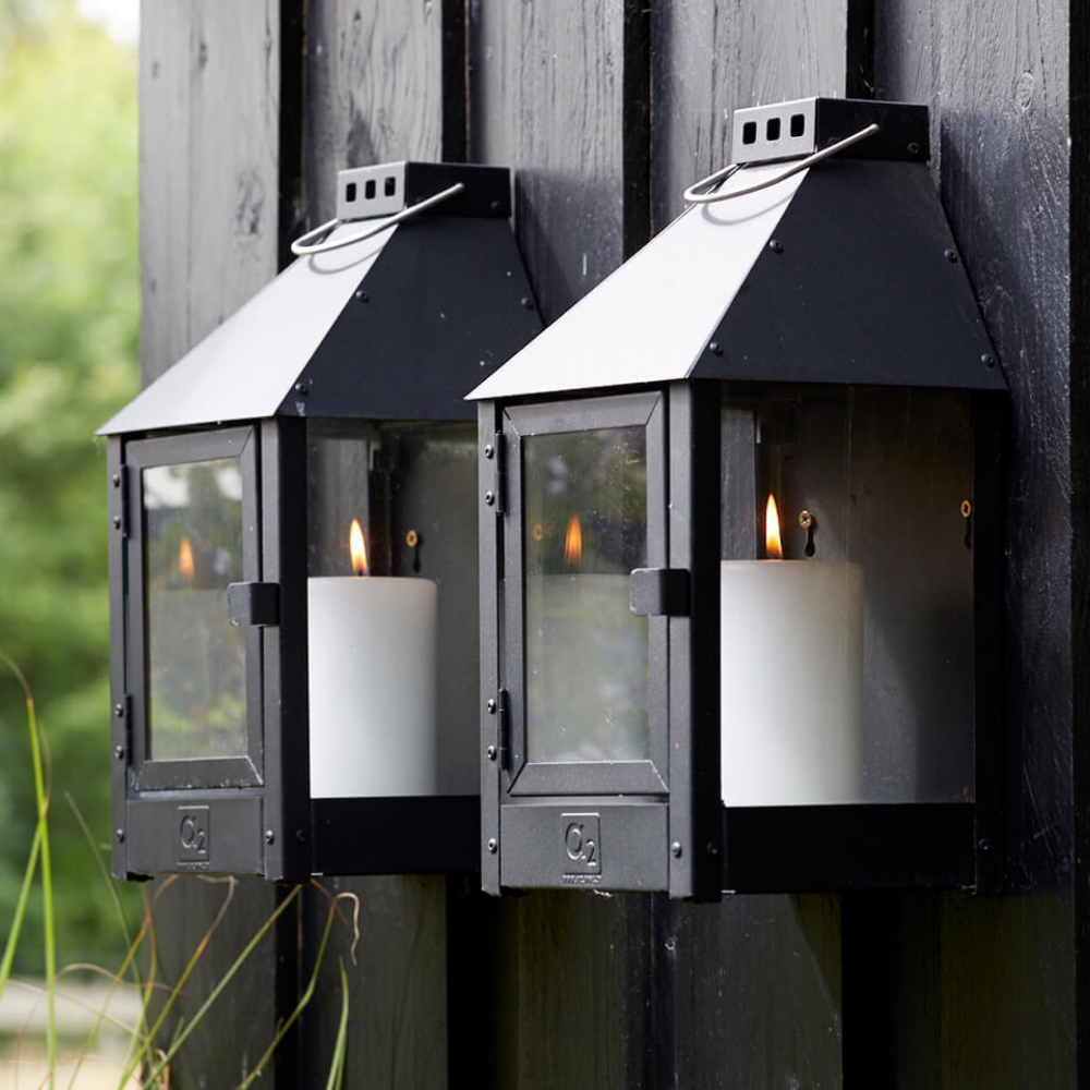 A2 Living lanterne væg mini sort højde 36,5 cm udendørs - A2 Living ...
